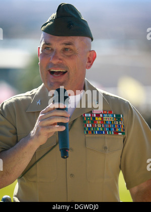 Col. Jay M. Bargeron, former commanding officer, 7th Marine Regiment ...