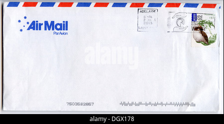 Stamped envelope, Australia Stock Photo - Alamy