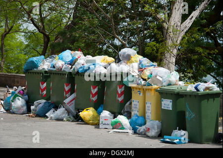 Garbage, Enna, Sicily, Italy, Europe Stock Photo - Alamy