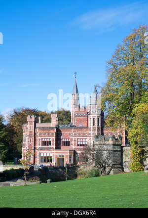 Saltwell Park at Gateshead, UK with Saltwell Towers Stock Photo - Alamy