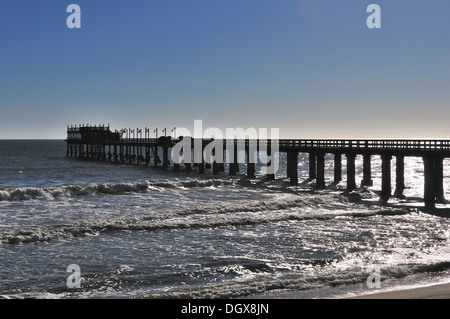 Old historic German jetty in Swakopmund Namibia Stock Photo - Alamy
