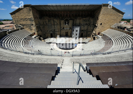 Roman amphitheatre Orange UNESCO World Heritage Site Vaucluse Provence ...