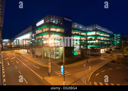 parking slots at the Vaclav Havel Airport, Ruzyne, Prague, Czech ...