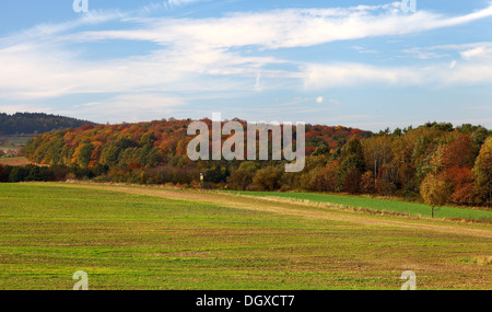 Lower Silesian autumn landscape Stock Photo - Alamy