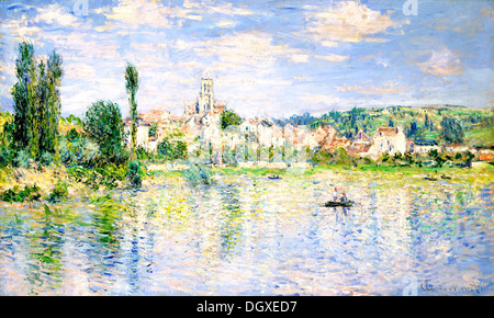 Vetheuil in Summer, by Claude Monet, 1880, French impressionist ...