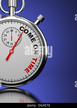 Change your clock text concept on notebook Stock Photo - Alamy