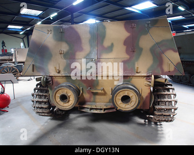 German Sd.Kfz. 165 Hummel self-propelled gun at El Alamein Military ...