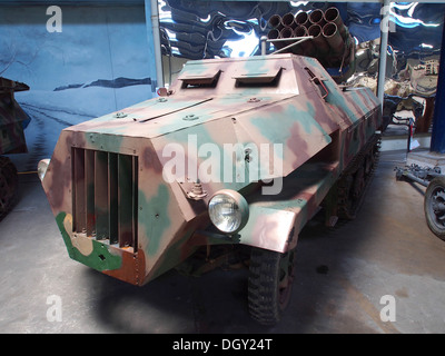 The SdKfz 4-1 15cm Nebelwerfer-Zehnling 42 auf 2t Maultier is a German ...