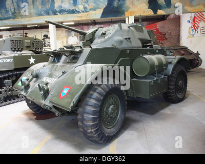 T17 E1 Staghound, tank museum, Saumur, France, pic-4 Stock Photo - Alamy