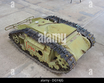 The SdKfz 303b Goliath was a German World War II-era demolition vehicle ...