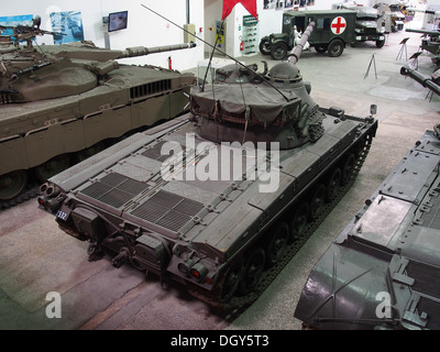 The Panzer 61 (PZ-61) is a Swiss-made tank displayed at the Tank Museum ...