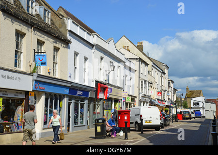 Old buildings High Street Ely Cambridgeshire England UK Stock Photo - Alamy