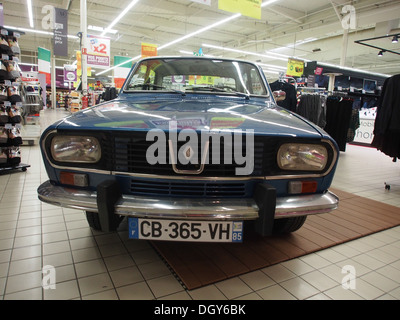 The Renault 12TL, a classic French compact car, is seen parked outside ...