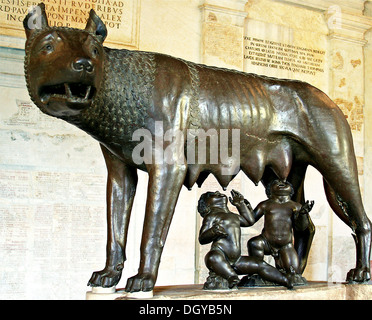 5561. According to tradition the twin brothers Remus and Romulus are ...