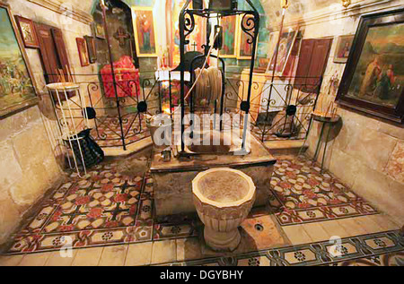 JACOB'S WELL NEAR SCHEM (NABLUS SYCHAR). ACCORDING TO JOHN 04:05 JESUS ...