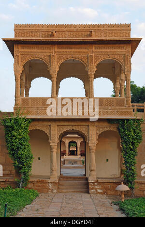 Rajput architecture, Mool Sagar, heritage hotel and pleasure gardens of ...