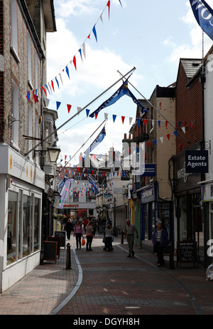 High Street, Cowes, Isle of Wight, England, United Kingdom Stock Photo ...
