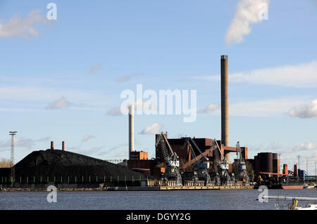 Coal-fired Hanasaari Power Plant of Helen (Helsingin Energia) in ...