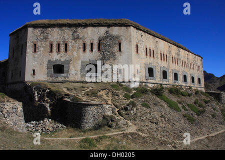 France, Alpes Maritimes, the Central Fort at the Col (pass) de Tende ...