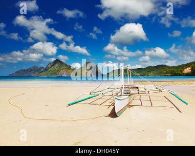 Low tide at beach, Philippines Stock Photo - Alamy