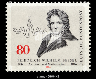 Friedrich Wilhelm Bessel (1784-1846), German astronomer, mathematician ...