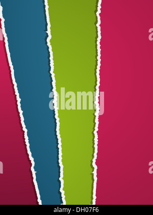 torn colored paper vector background Stock Photo - Alamy