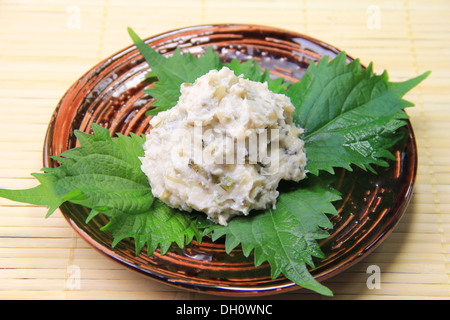 Wasabizuke (Pickles of Japanese horseradish Stock Photo - Alamy