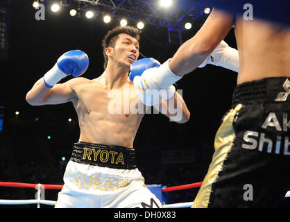 Tokyo, Japan. Ryota Murata made his pro boxing debut with a second ...