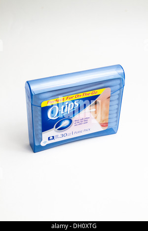 Q tips in a travel size box Stock Photo - Alamy
