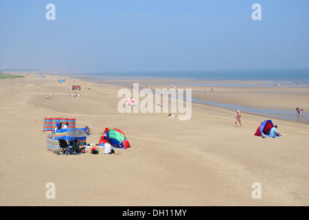 Ingoldmells Beach, Ingoldmells, Skegness, Lincolnshire, England, United ...