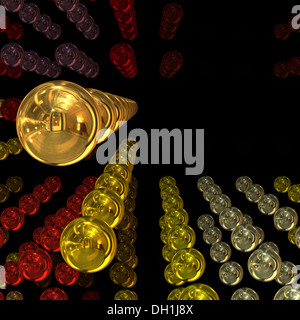 Abstract illustrated wonderful glass background object Stock Photo - Alamy