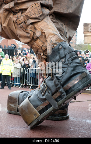 Lead Diver Boots Stock Photo - Alamy