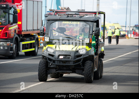 4x4 buggy transport HART Ambulance Paramedic Stock Photo - Alamy