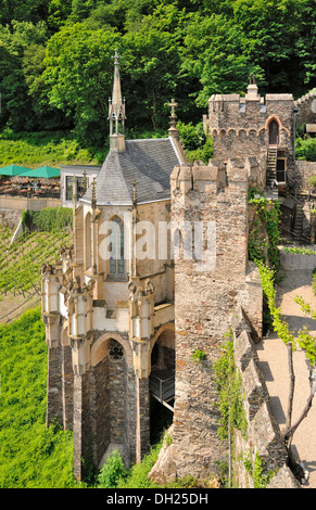 Chapel of Rheinstein Castle, Trechtingshausen, Upper Middle Rhine ...