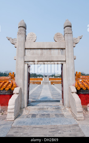 Altar in the Temple of the Earth (also called Ditan Park) in Beijing ...