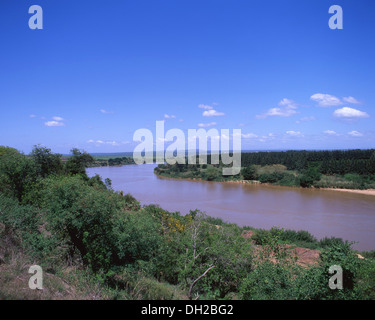 The Big Bend, Lusutfu River, Lubombo District, Eswatini (Swaziland ...