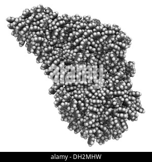 Polystyrene (PS) plastic, chemical structure - linear fragment (detail ...