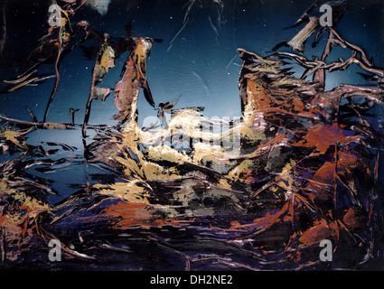 abstract picture done by me named Midnight Stock Photo - Alamy