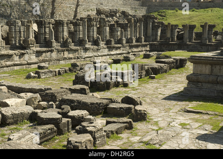 Ruin of avanti swamy temple at avantipur jammu & Kashmir India Stock ...