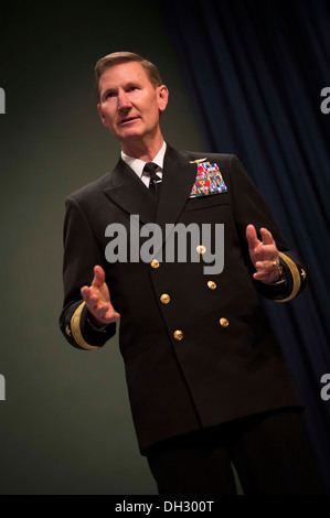 Guest speaker, U.S. Navy Rear Adm. Heidi Berg, director of intelligence ...