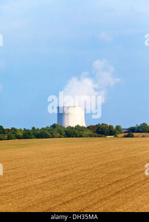 France. Steam over Nuclear power station Stock Photo - Alamy