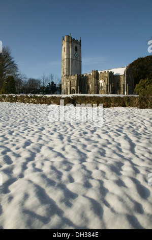 The village of Manaton in Dartmoor National Park, Devon, England Stock ...