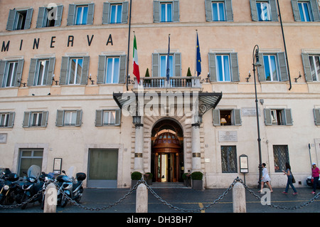 Hotel Minerva, Rome, Italy Stock Photo - Alamy