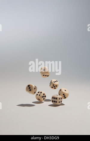 Rolling the Dice Stock Photo - Alamy