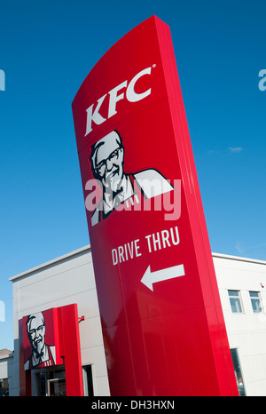 KFC restaurant UK Stock Photo - Alamy