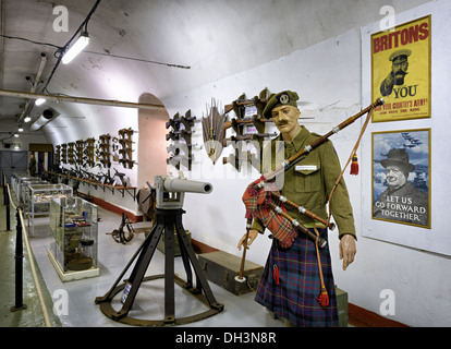Inside artillery block, Hackenberg fortress, Maginot line Stock Photo ...