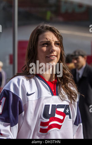Ice Hockey player Hilary Knight attends the 'Team USA Media Summit ...