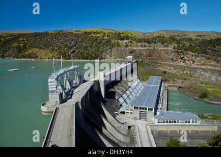 Switching at Roxburgh Hydro Dam, Roxburgh, Central Otago, South Island ...