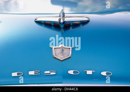 Antique Desoto Car Logo jodhpur Rajasthan India Stock Photo - Alamy