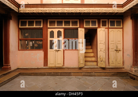 Old rural Indian village house / window detail. Andhra Pradesh. India ...